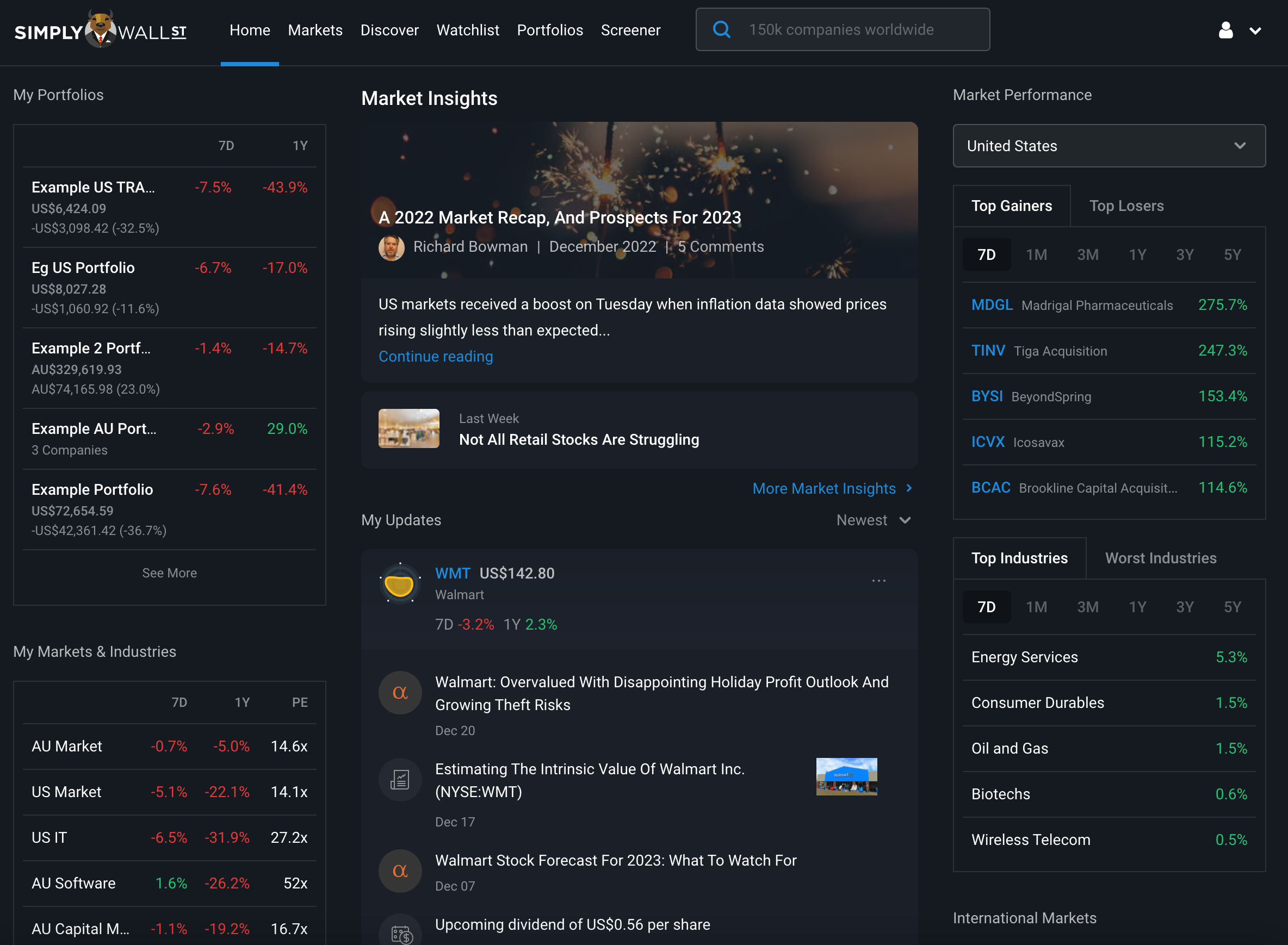 How to Monitor Your Stocks, and Discover New Investing Ideas - Simply Wall St